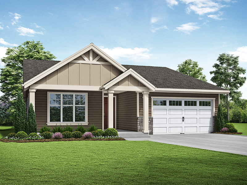 Plan 300 Alternate Elevations | Stone Bridge Homes NW