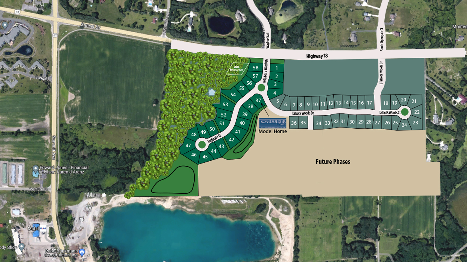 Talbot's Woods | New Home Community in Dousman | Korndoerfer