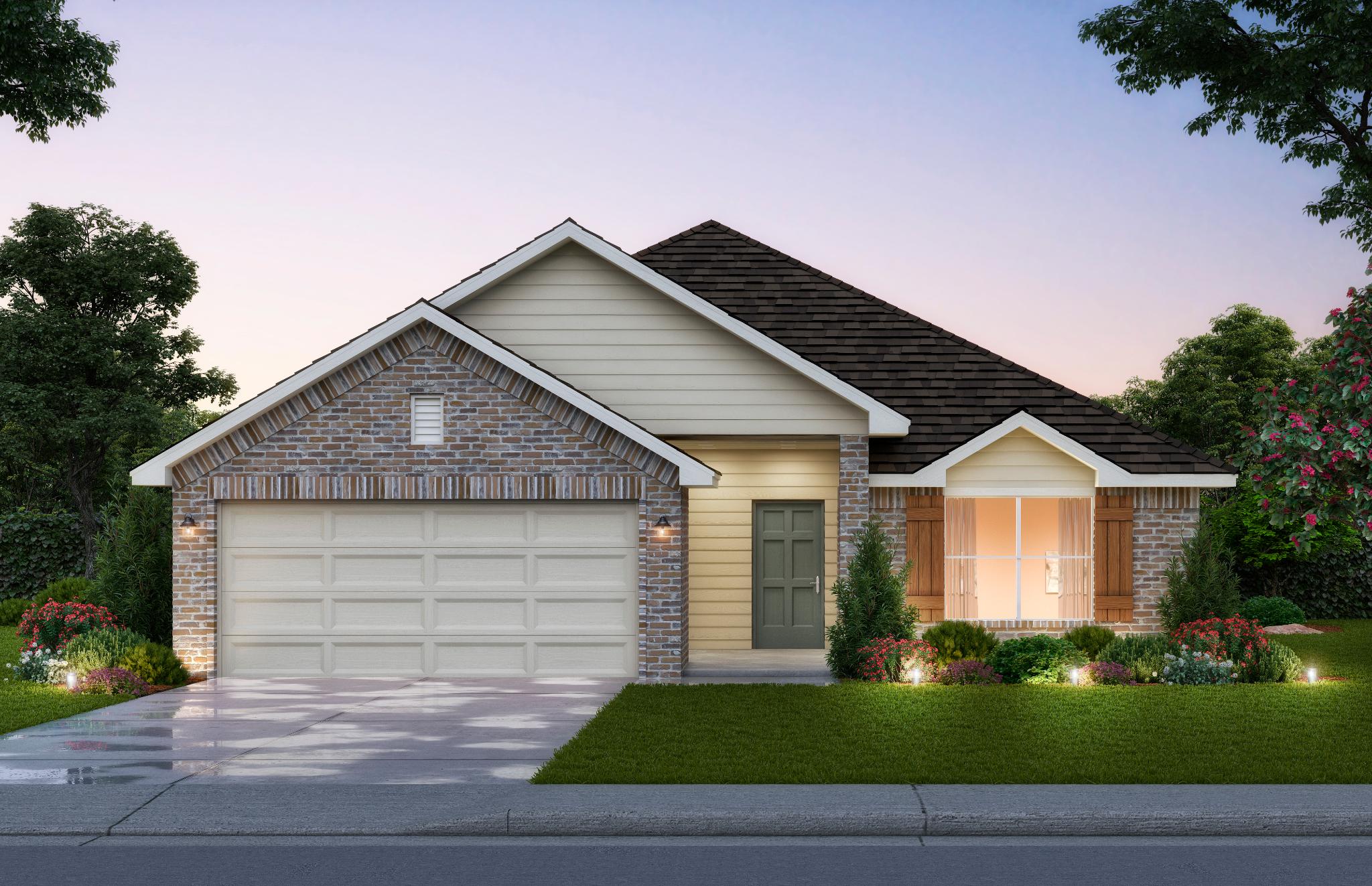 The Holly Floor Plan | OKC Home Builder | Authentic Custom Homes