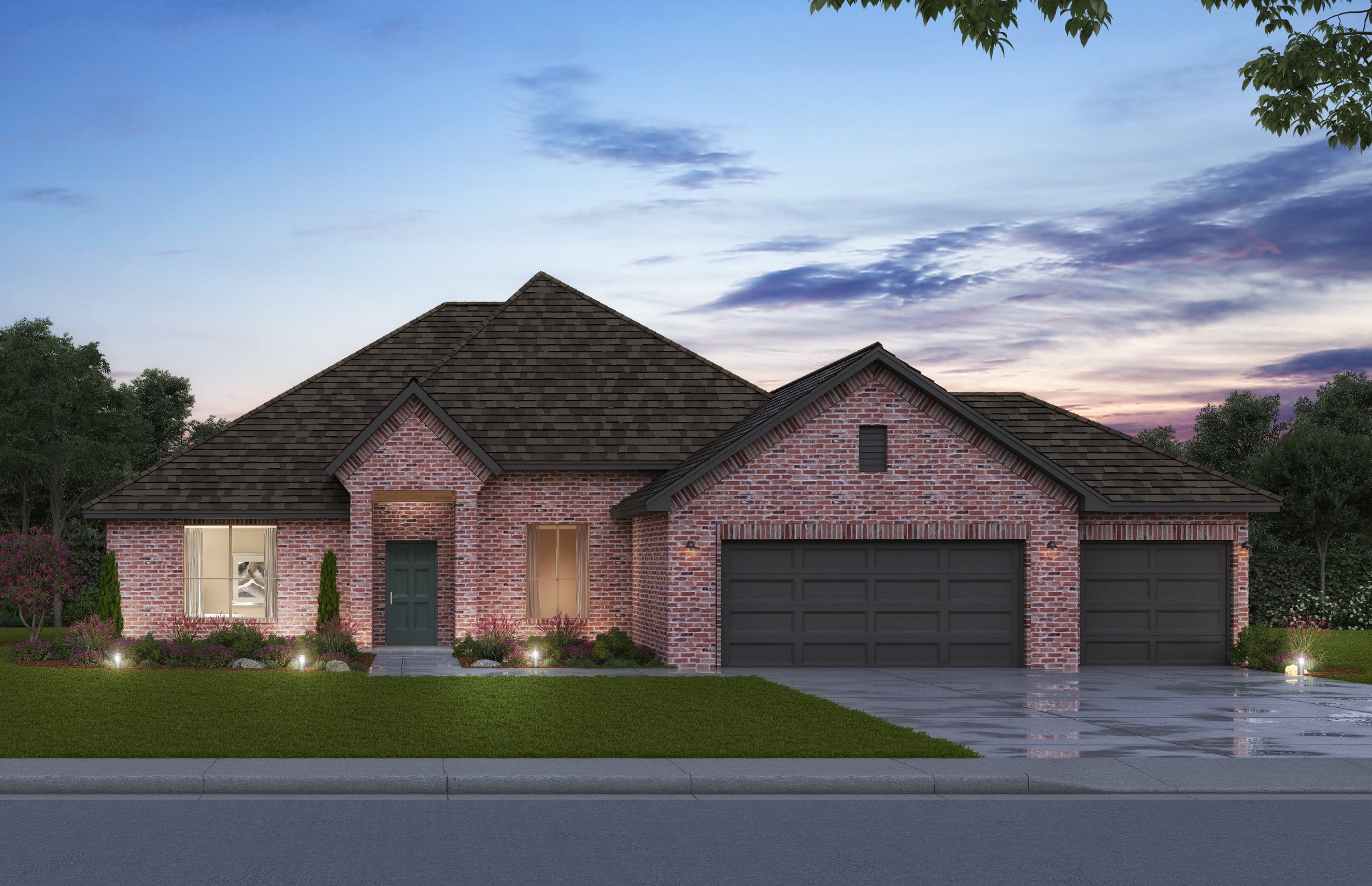 The Cedar Ridge Floor Plan | OKC Home Builder | Authentic Custom Homes