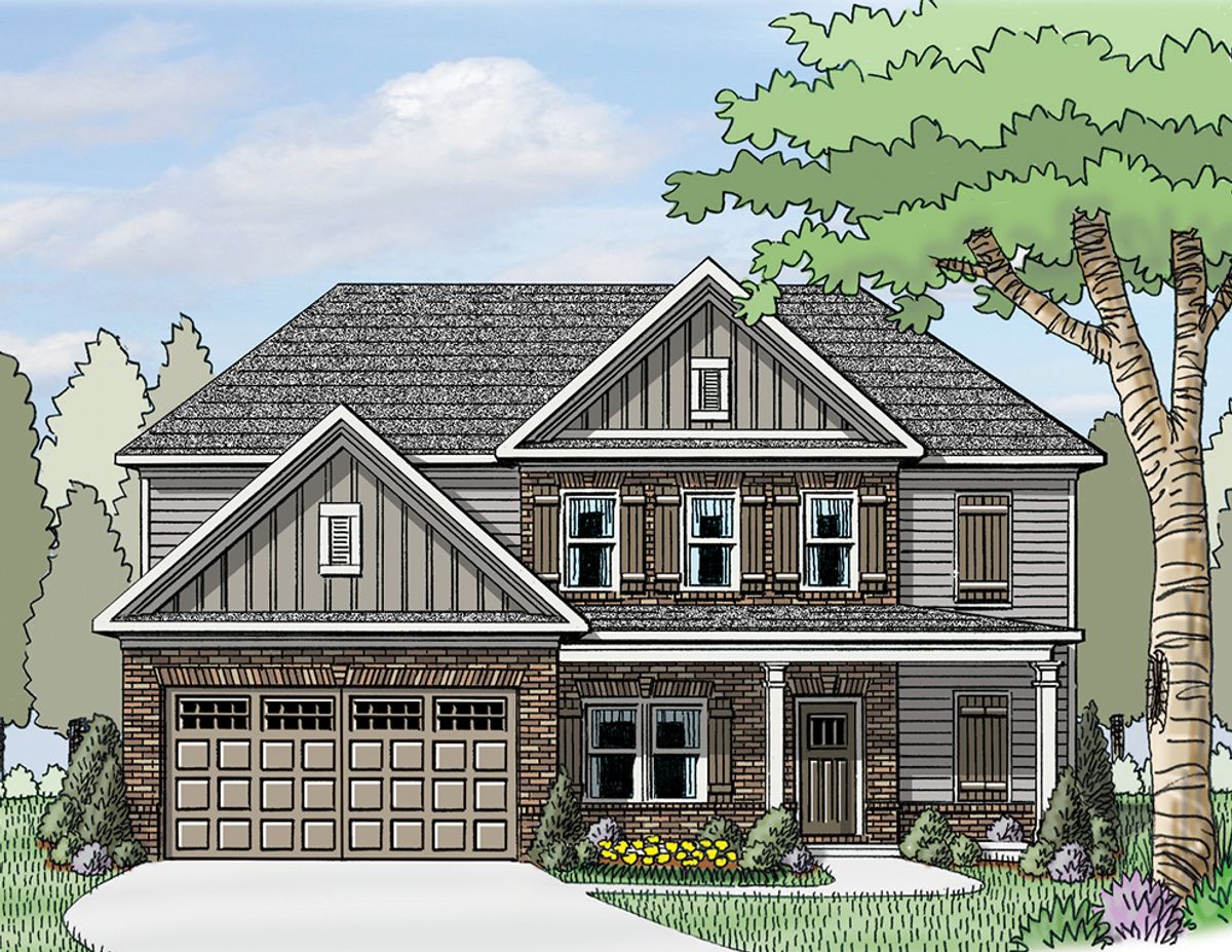 The (GA)The Hayden | Front Entry | Reliant Homes