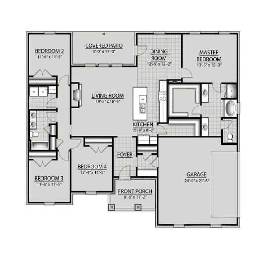 The Harrison IV A | DSLD Homes