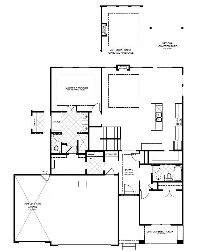 The Magnolia Floor Plan | OKC Home Builder | Authentic Custom Homes