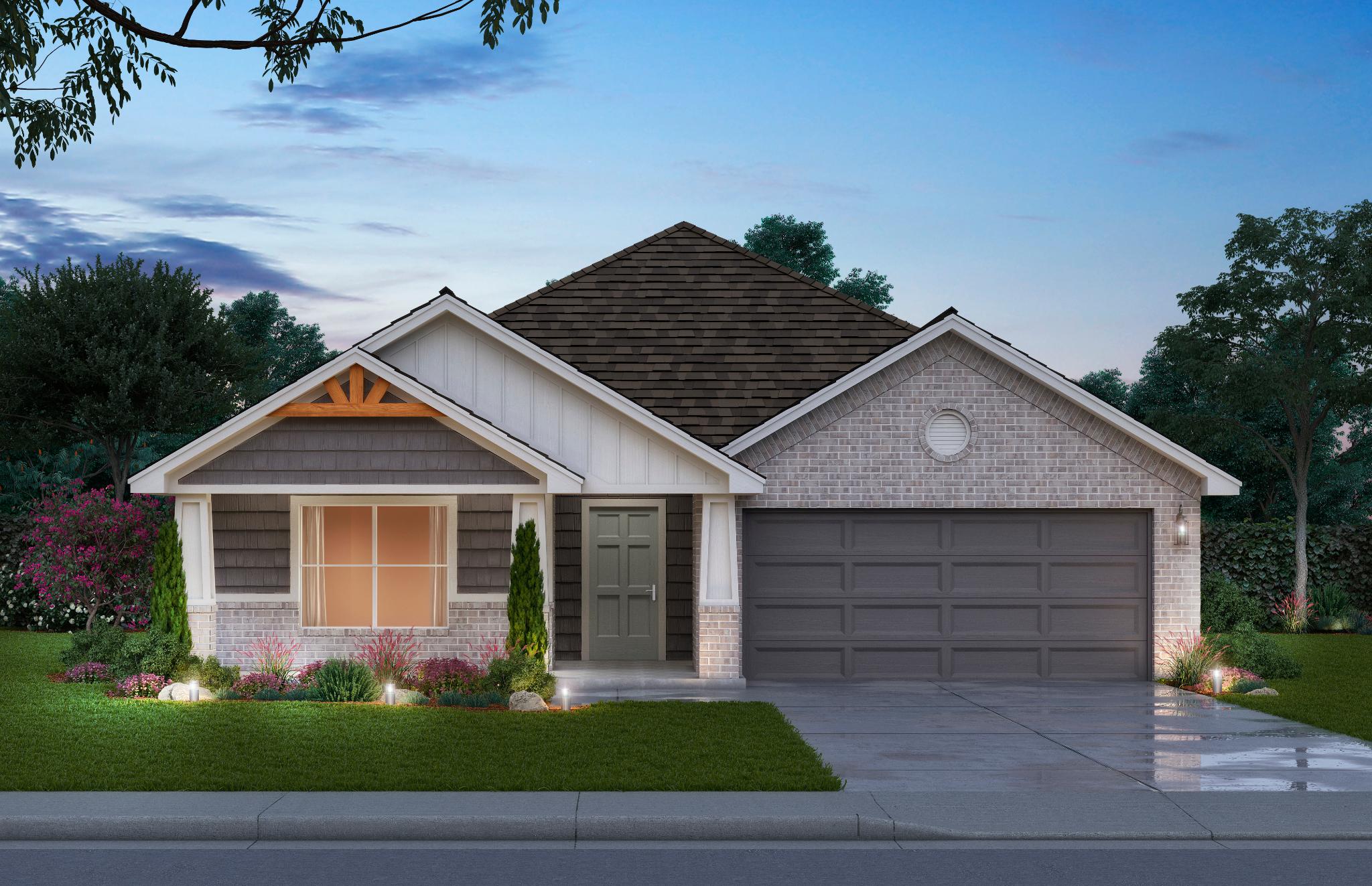 The Springcreek II Floor Plan | OKC Home Builder | Authentic Custom Homes