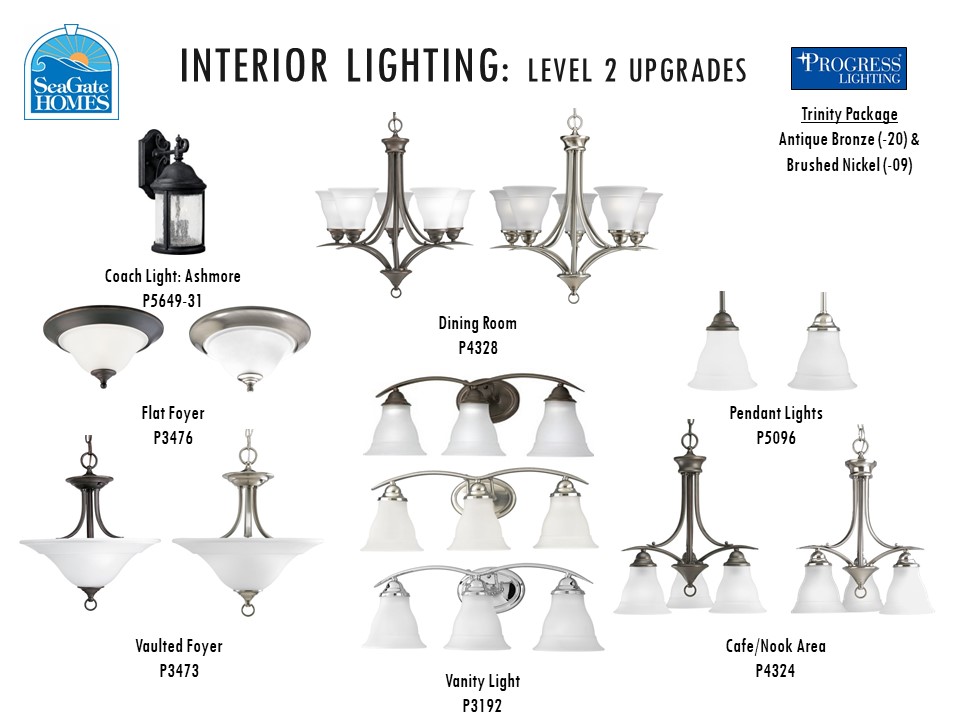 Design Studio Options | SeaGate Homes