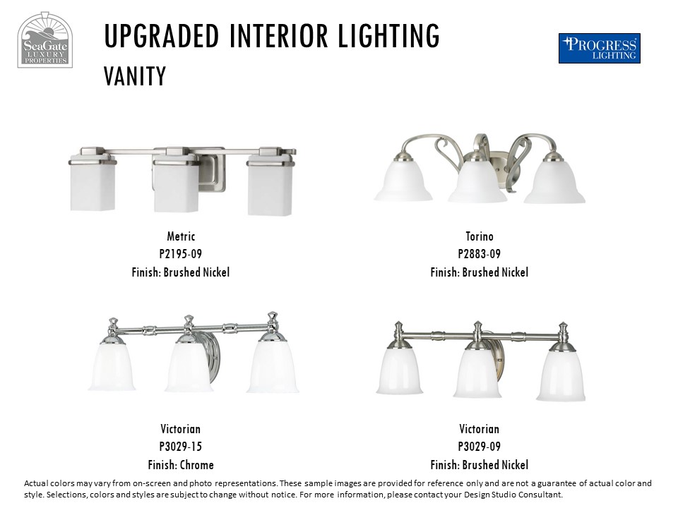 Luxury Design Studio Options | SeaGate Homes