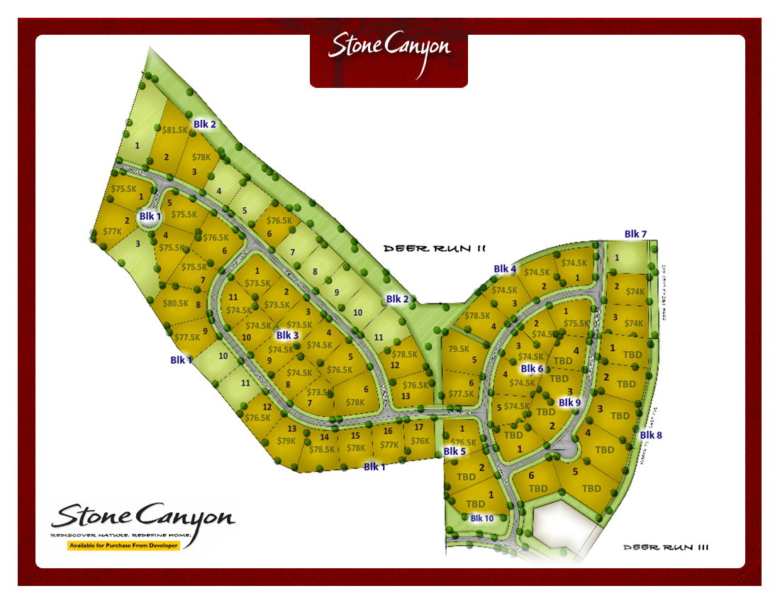 Deer Run II Neighborhood | Stone Canyon