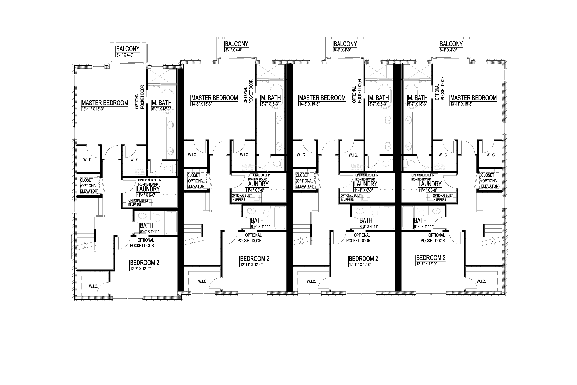 Building 7 at Heritage Place | Floor Plans | DJK Custom Homes