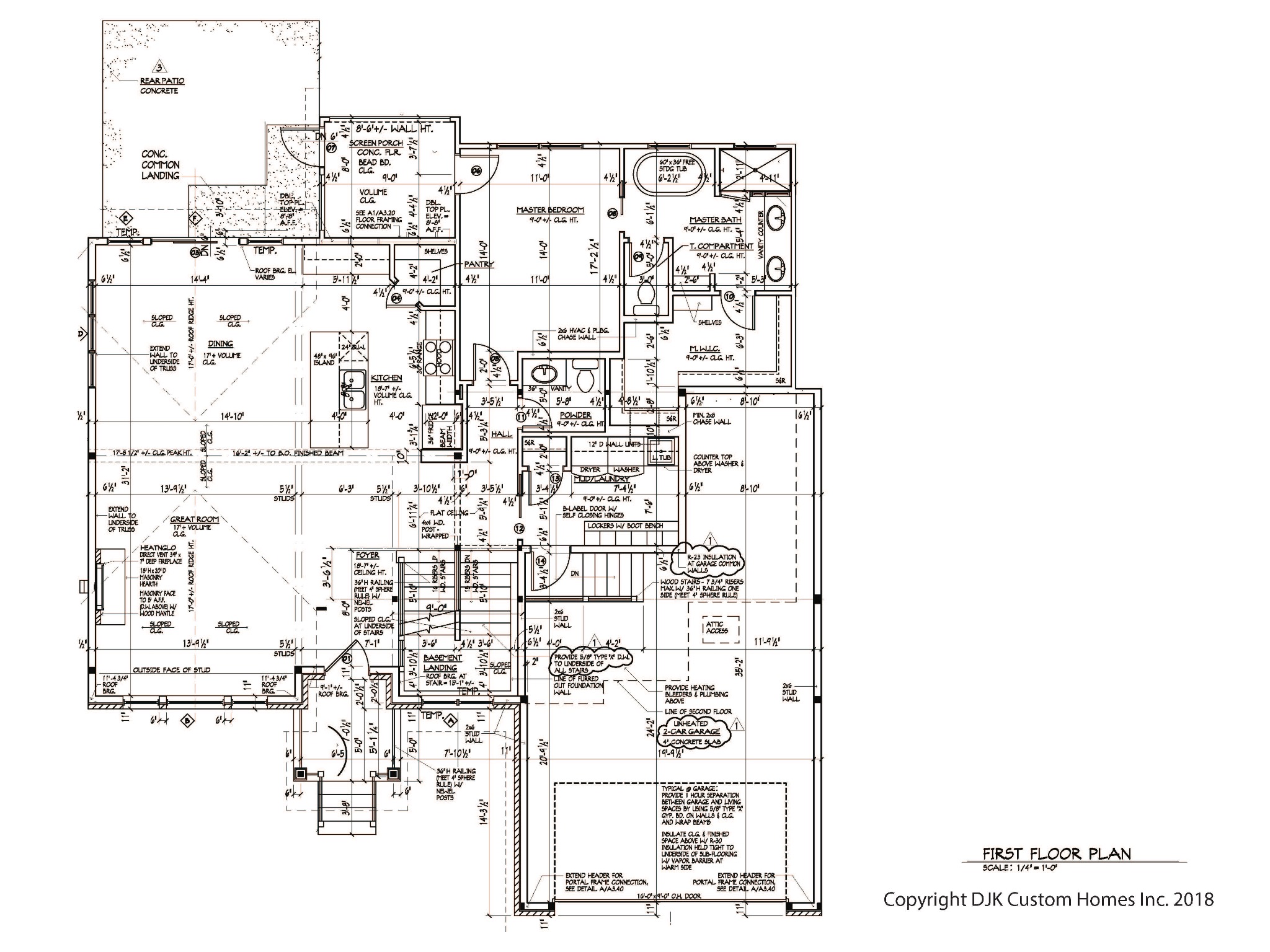 The Summit | Floor Plans | DJK Custom Homes