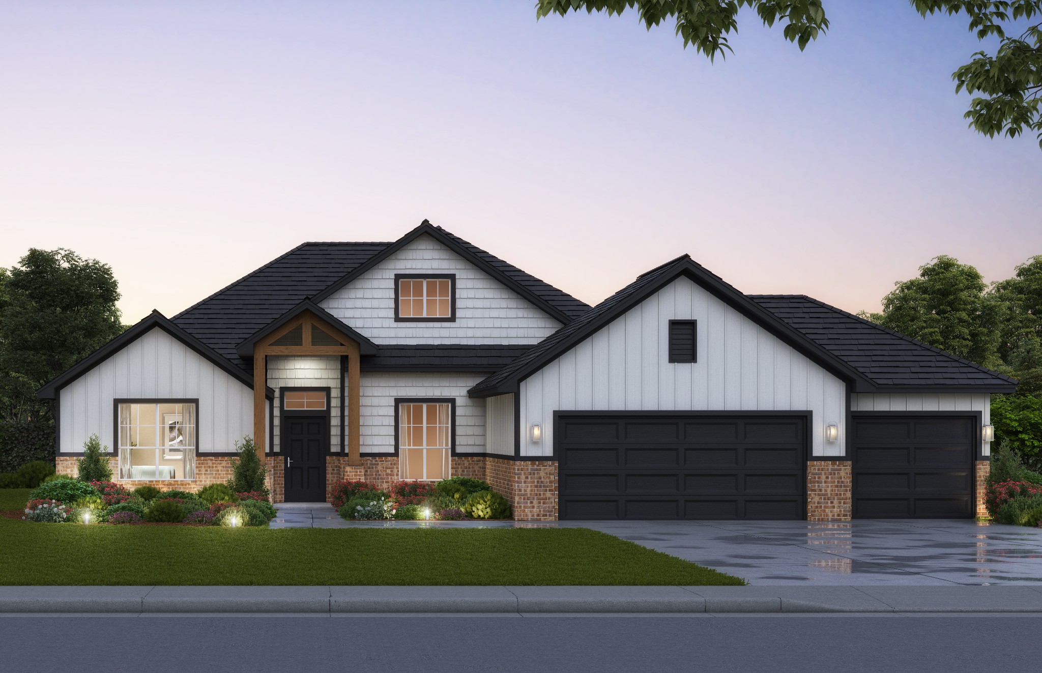 The Cedar Ridge Floor Plan | OKC Home Builder | Authentic Custom Homes