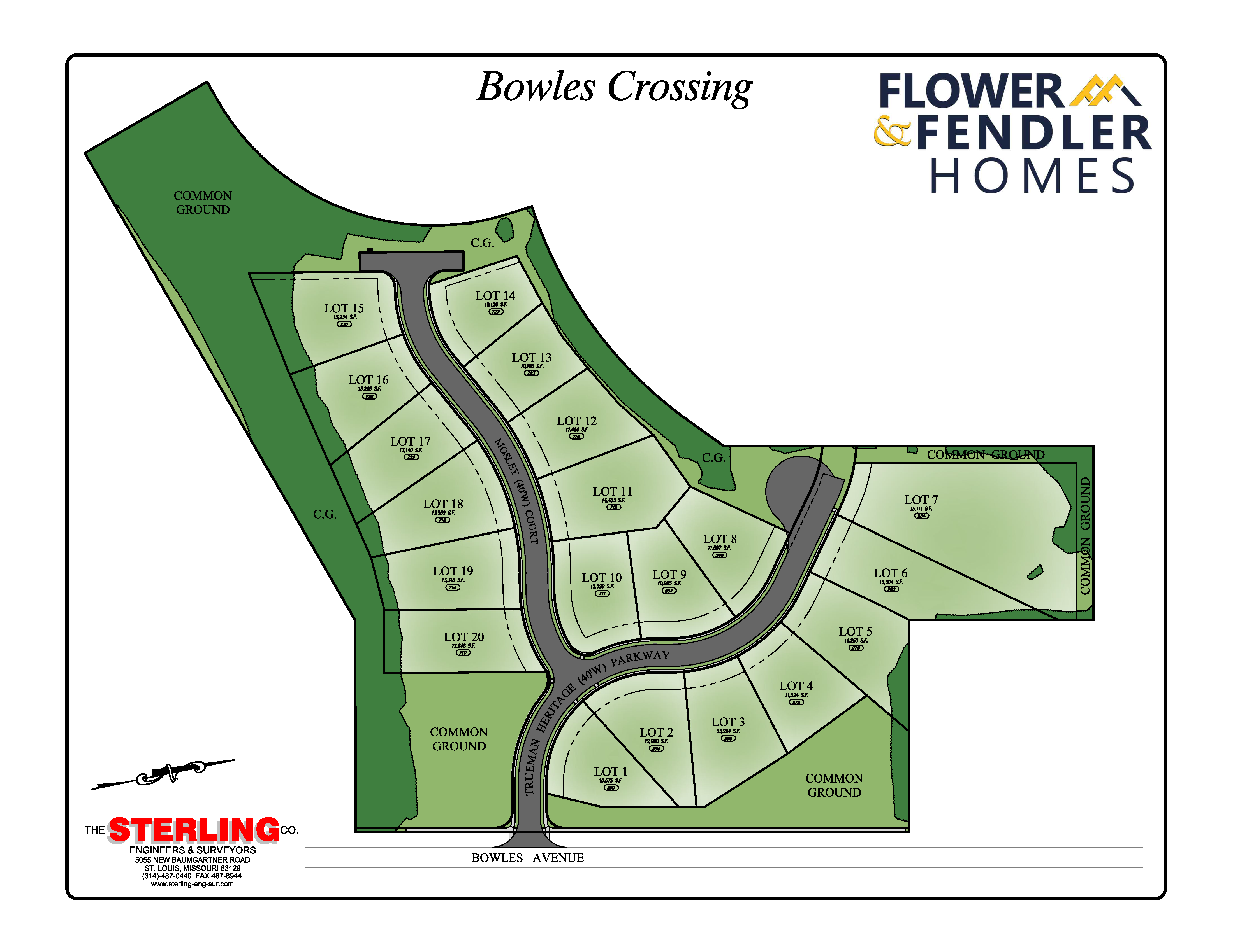Bowles Crossing | St. Louis New Homes | Flower & Fendler Homes