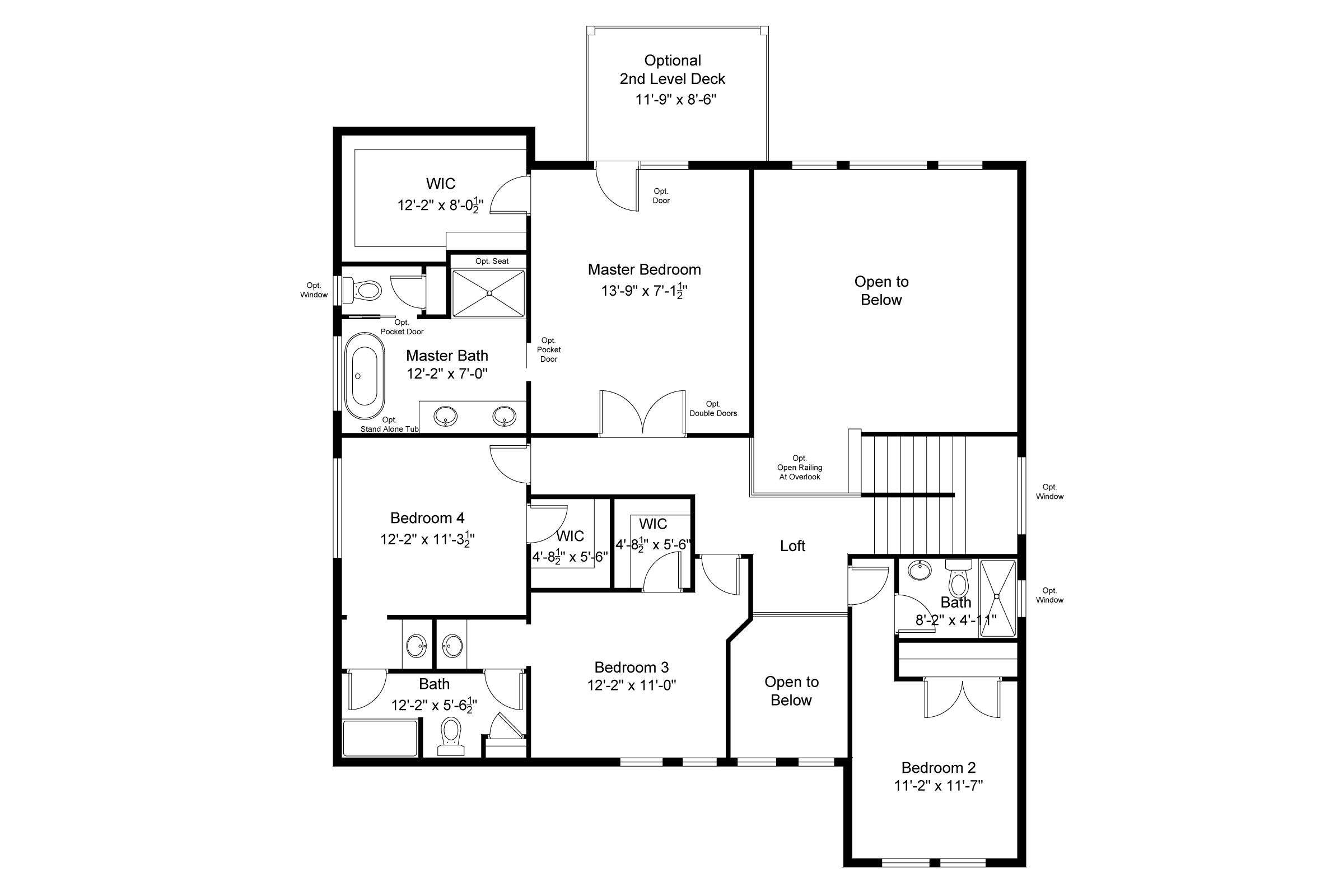The Madison | Floor Plans | DJK Custom Homes