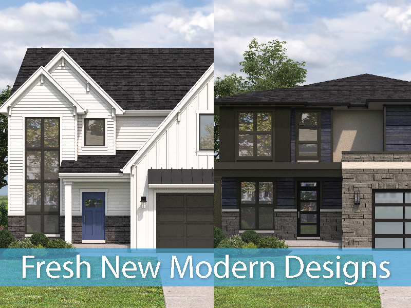Exploring Our Fresh New Modern Home Styles!