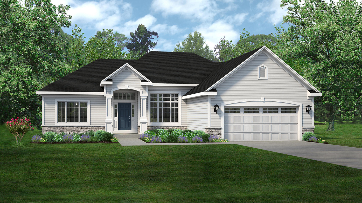 Waterford Estate Elevation Shown