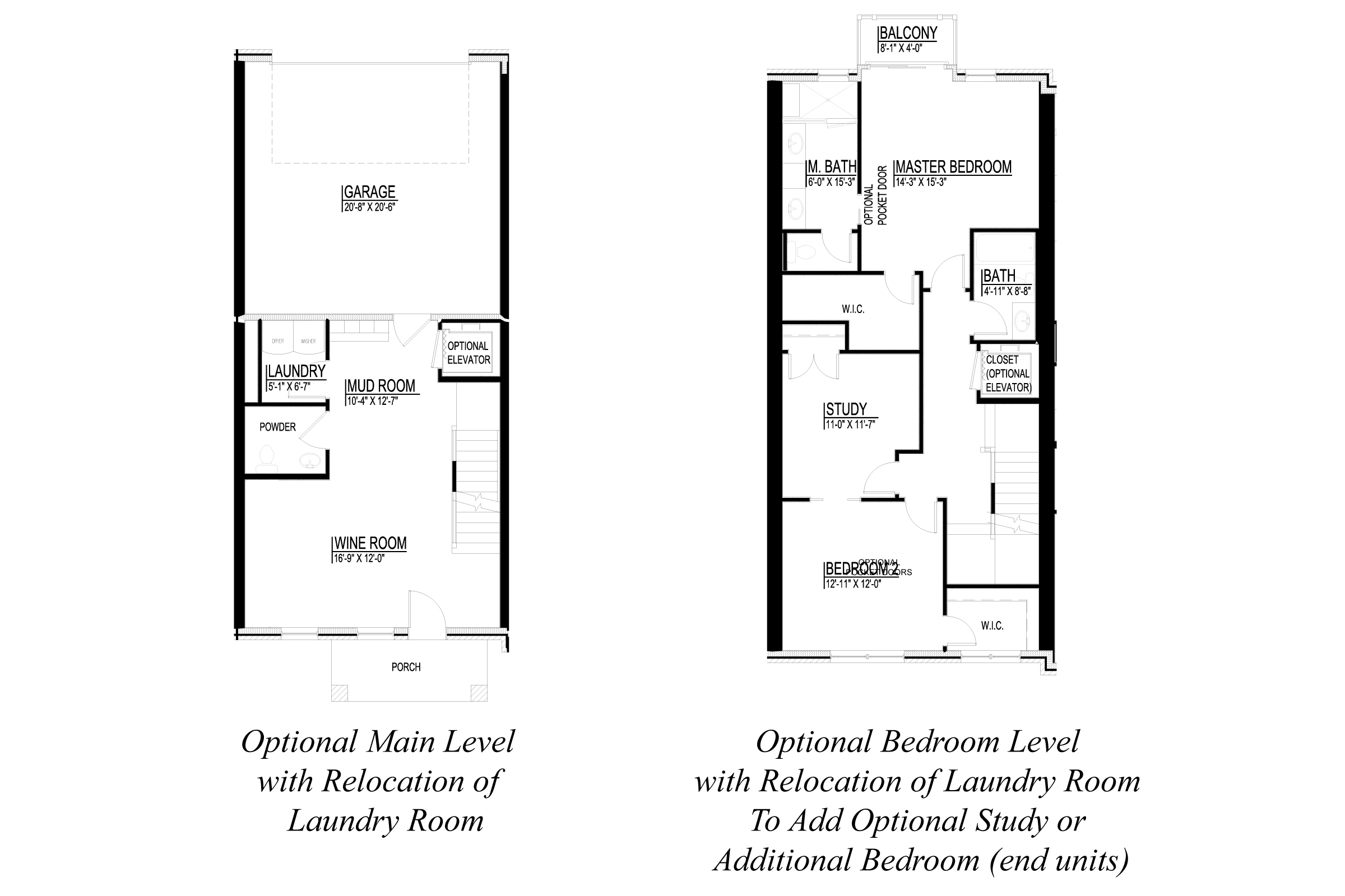 Building 2 at Heritage Place - 3 Unit Building | Floor Plans | DJK ...