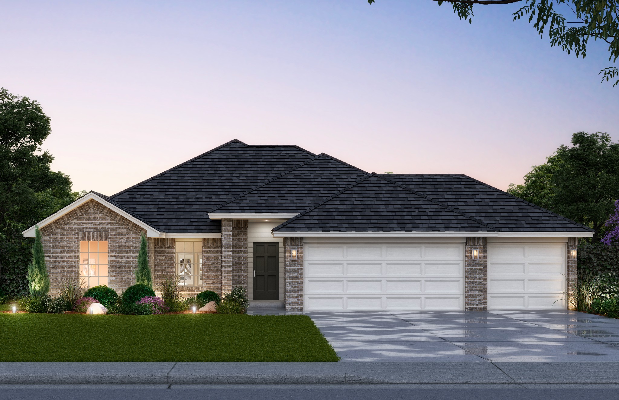The Lakeview Floor Plan | OKC Home Builder | Authentic Custom Homes