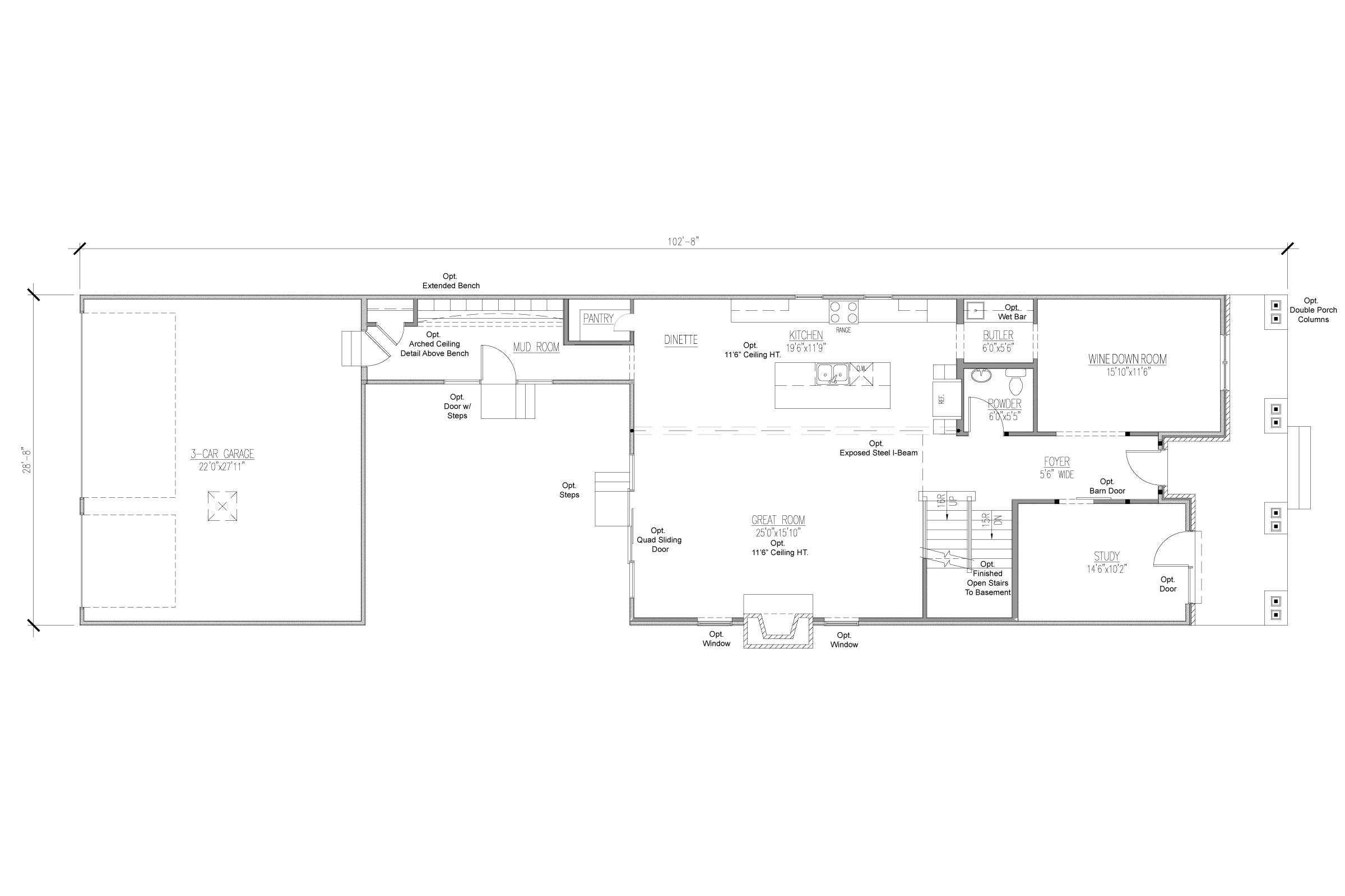The Addison I | Floor Plans | DJK Custom Homes