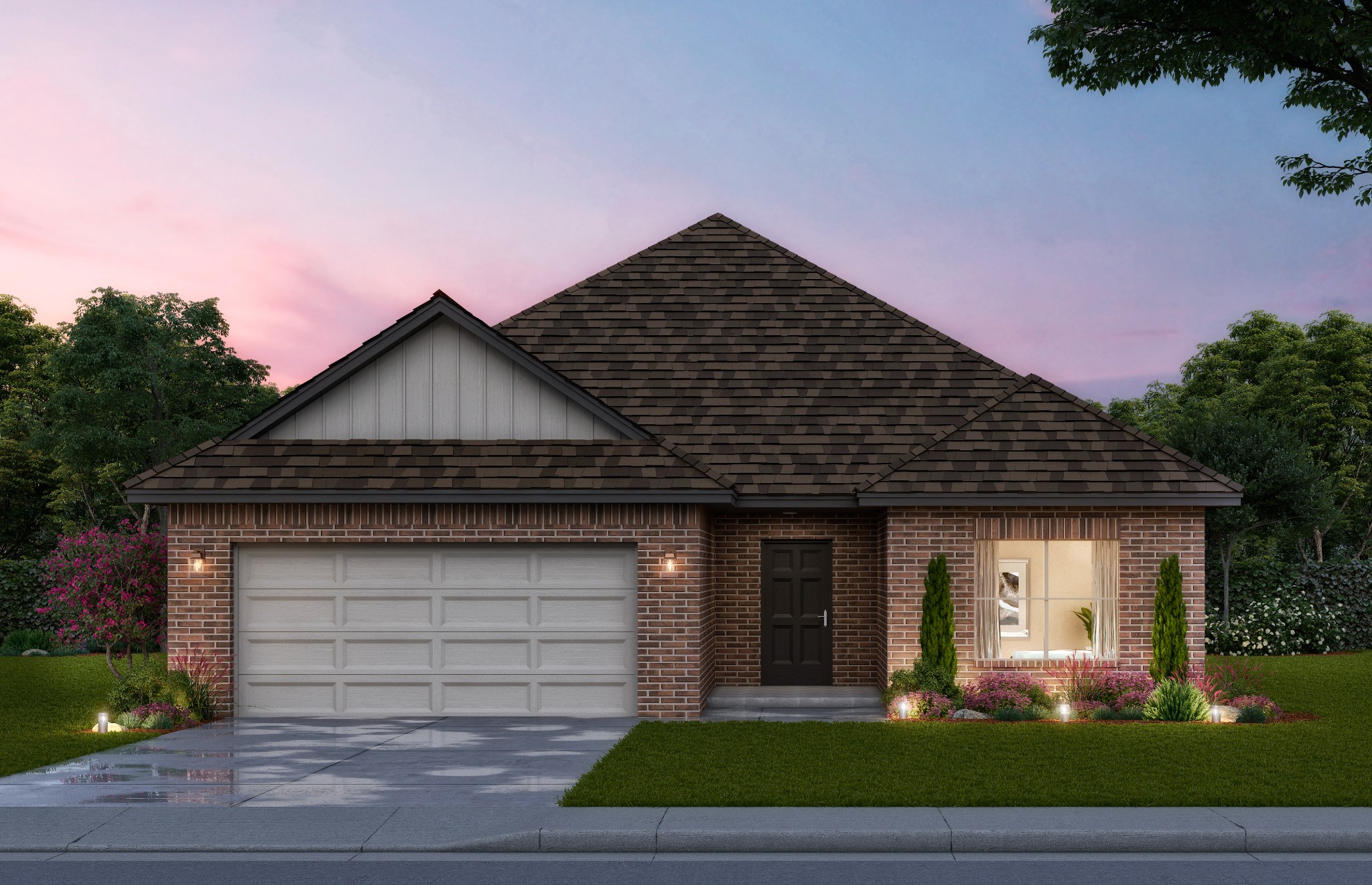 The Redbud Floor Plan | OKC Home Builder | Authentic Custom Homes