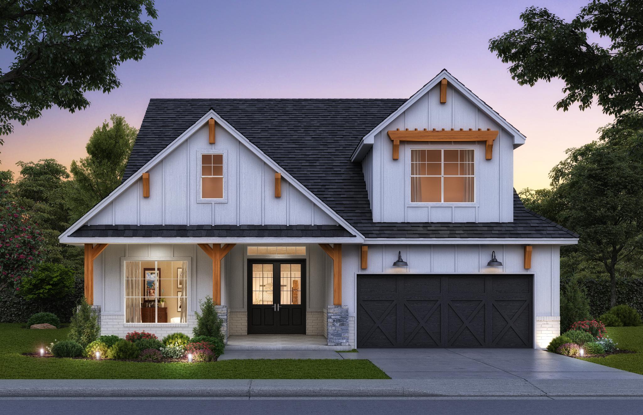 The Mahogany Floor Plan | OKC Home Builder | Authentic Custom Homes