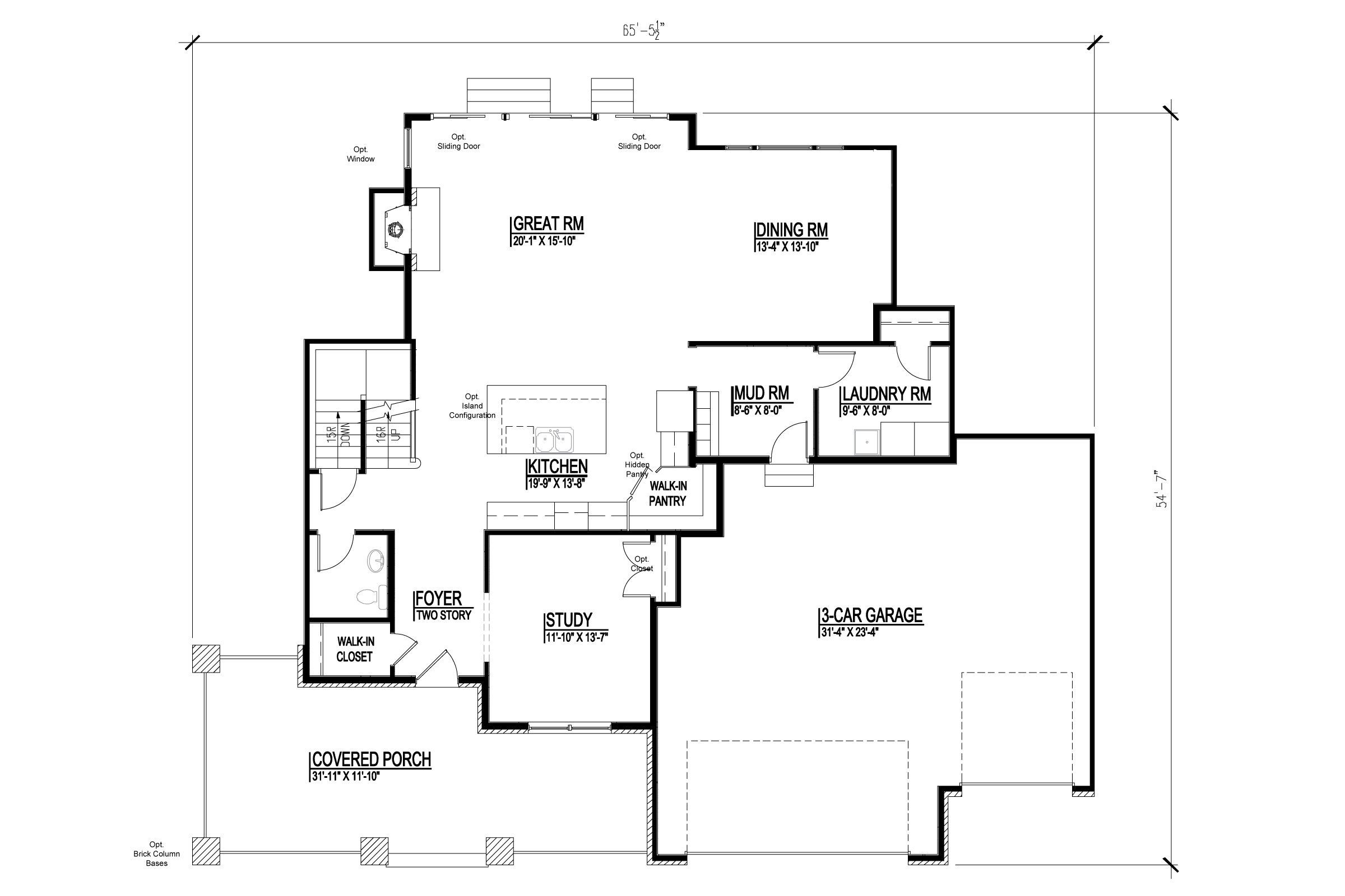The Alpine | Floor Plans | DJK Custom Homes