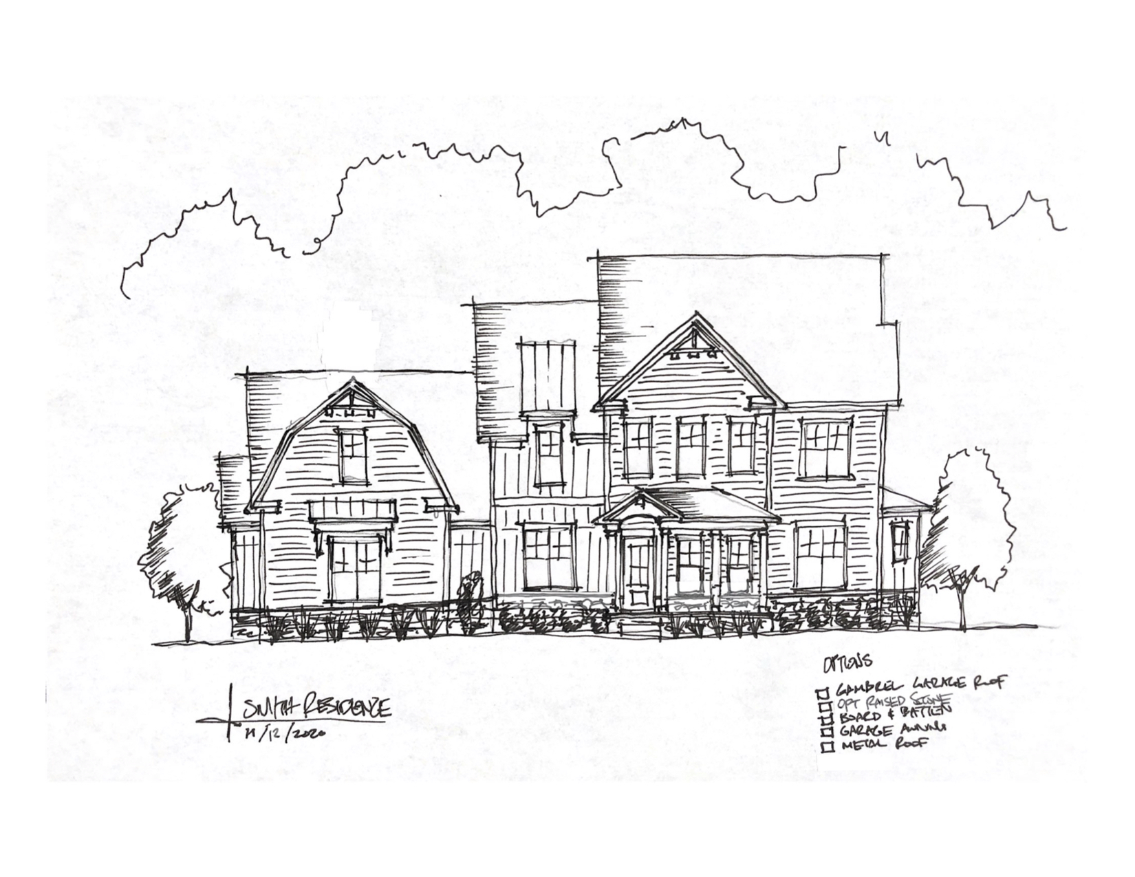 The Smith (B) Residence Floor Plan | 3 Pillar Homes