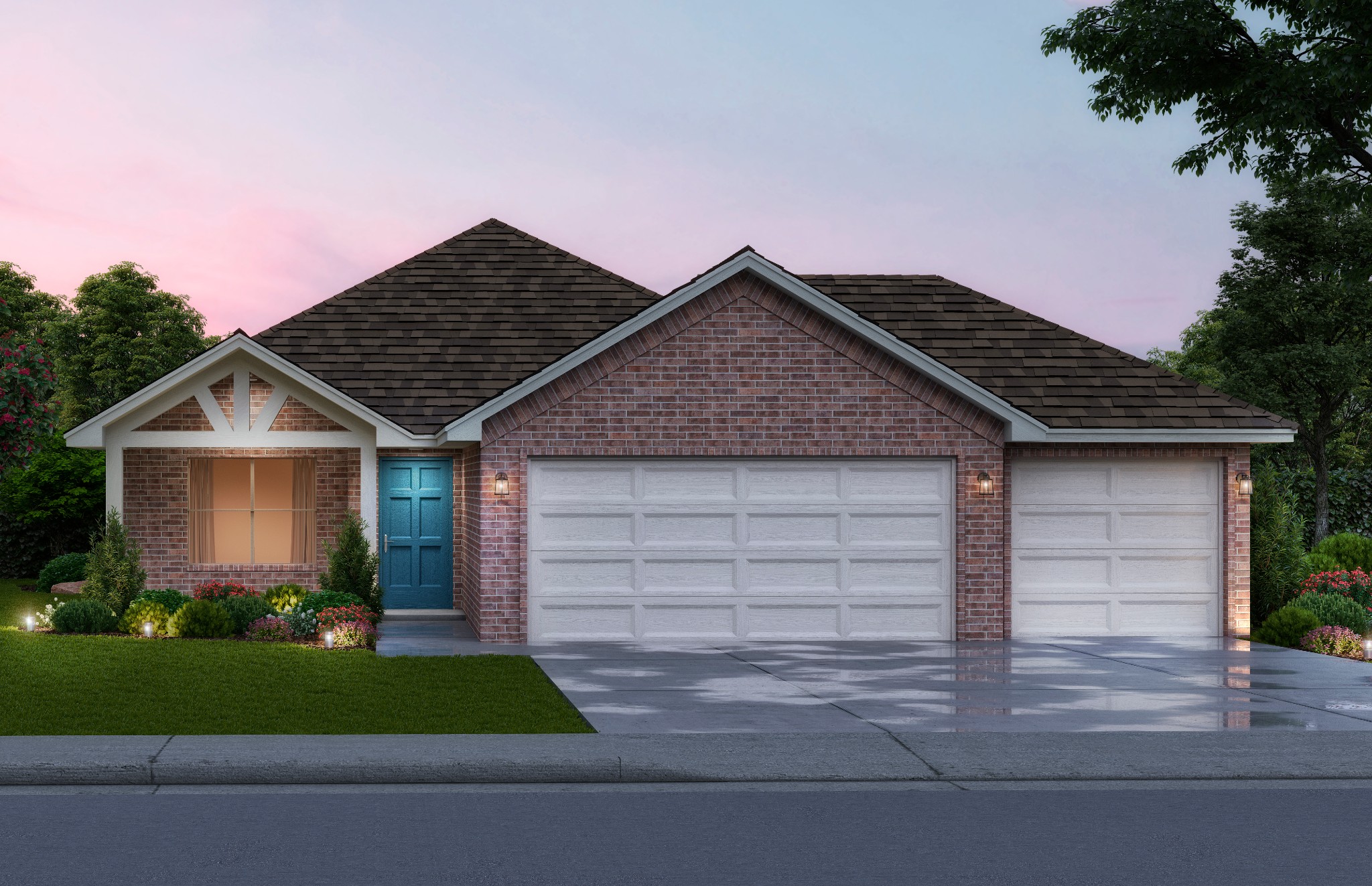 The Elm Floor Plan | OKC Home Builder | Authentic Custom Homes