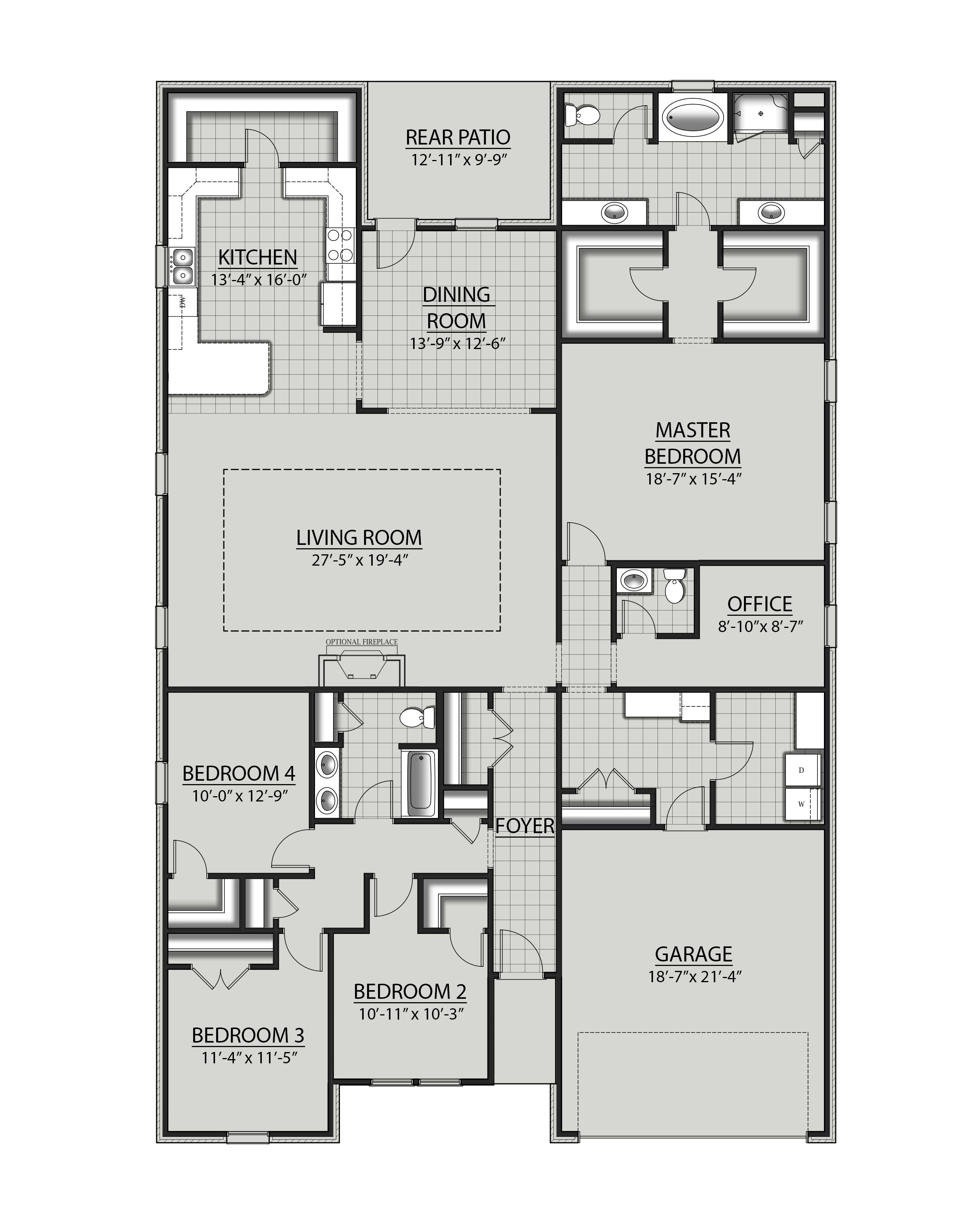 The Mimosa III A | DSLD Homes