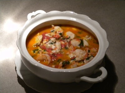 Bodybuilding Miso Seafood Stew recipe.