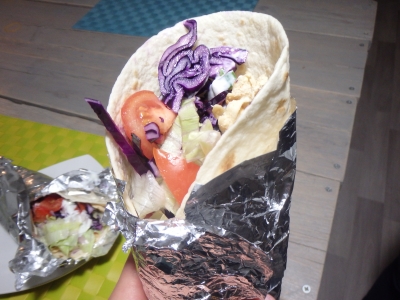 Bodybuilding Chicken Durum Doner recipe.
