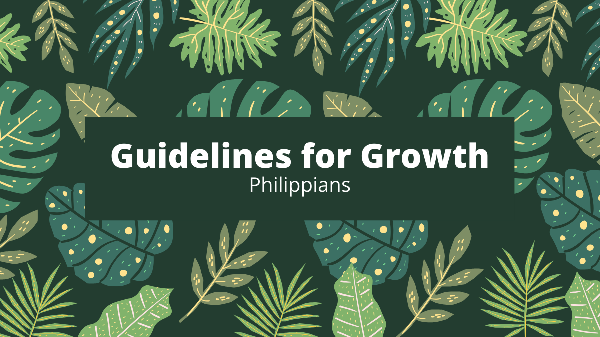 Guidelines for Growth – Burleson Church of Christ