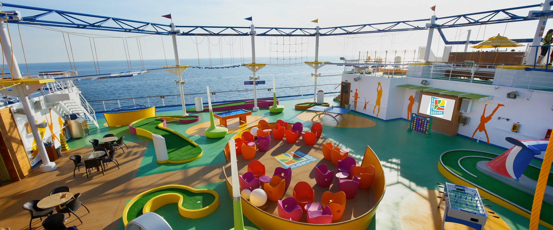 Carnival Breeze Ropes Course