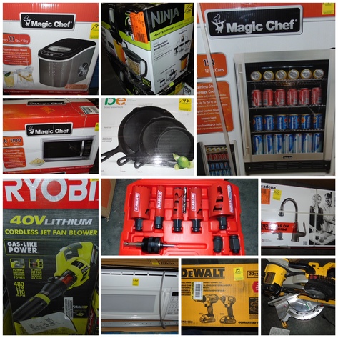 Online Only Hardware Store Overstock, Returns, Damaged Inventory
