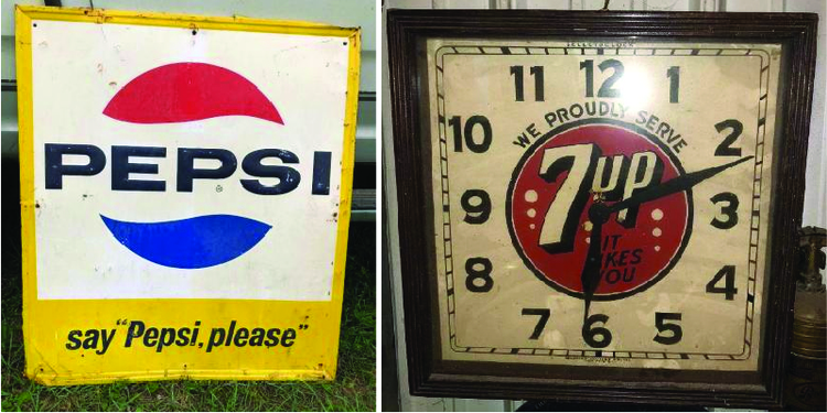 Vintage and Collectible Signs and Memorabilia