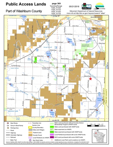 80 Acres in Washburn County