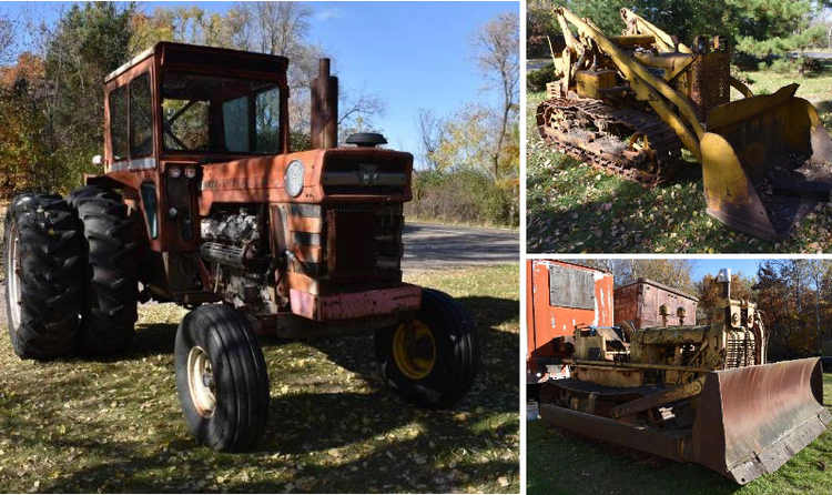Massey Ferguson 1150 Tractor, Road Grader, Plow Truck, Snow Blowers and ...