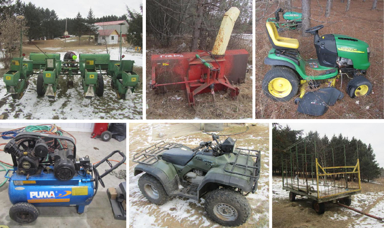 Dale Moll Retirement Auction, Backus, MN