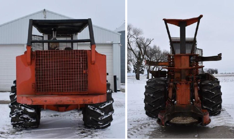 1996 Barko 775B Feller Buncher With Hot Saw Head
