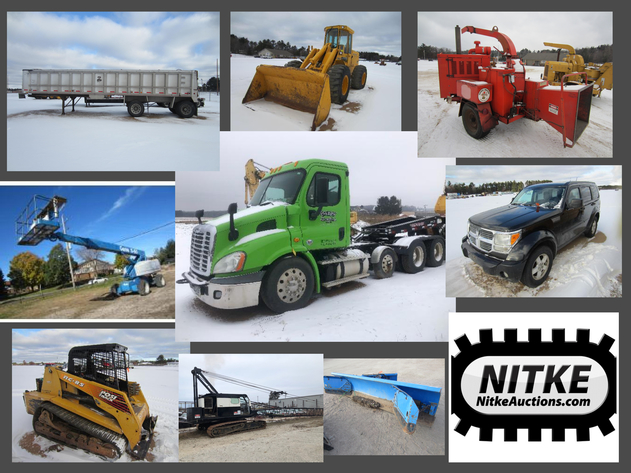 Construction, Trucks and Heavy Equipment Auction - Multiple Locations