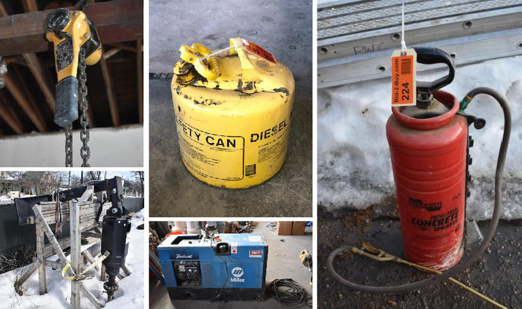 General Contractor Equipment: Telehandler, Skid Loader, Trucks ...