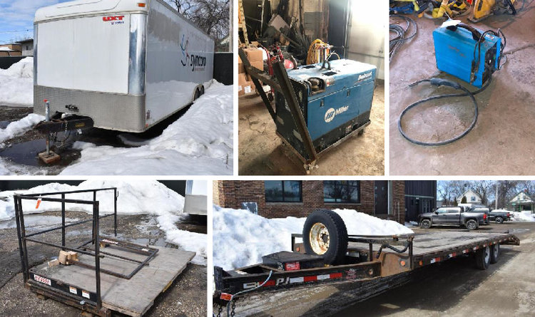 General Contractor Equipment: Telehandler, Skid Loader, Trucks ...