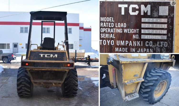 TCM 820-2 Articulating Loader