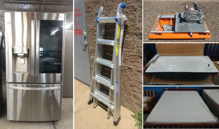 American Specialties Truckload, Refrigerator Blowout, Appliances, Tools ...