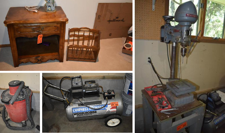 Personal Property Moving Sale: Woodworking Tools, Crystal and Sterling ...