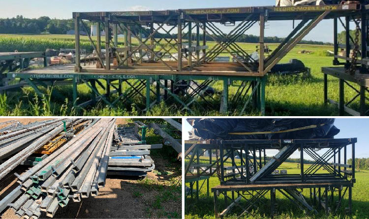 (8) Hydro Mobile Scaffolding Units, Hydro Mobile Accessories & Cat ...