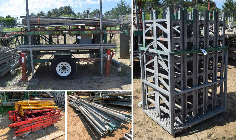 (8) Hydro Mobile Scaffolding Units, Hydro Mobile Accessories & Cat ...