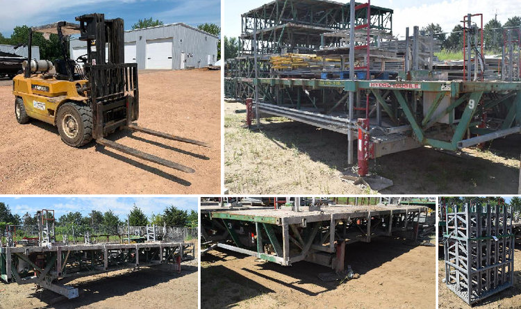 (8) Hydro Mobile Scaffolding Units, Hydro Mobile Accessories & Cat ...