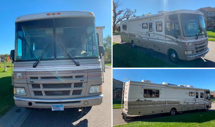 2000 Pace Arrow Triton V10 Fleetwood Motorhome