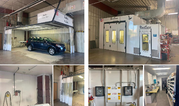 Unicure Prep Station & Unicure Zapper 1006 Booth With Unicure Paint ...