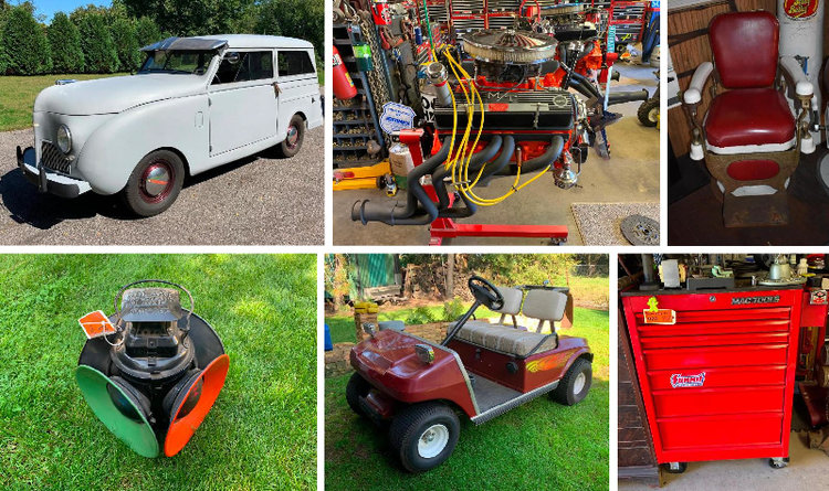 1948 Crosley Wagon, Shop Tools, Lifelong Collection of Unique Items and ...