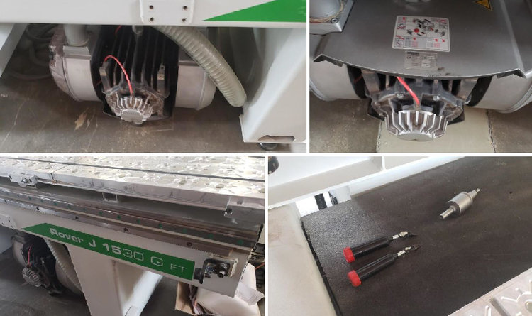 2015 Biesse Rover J 1530 G FT CNC Machine 5X10